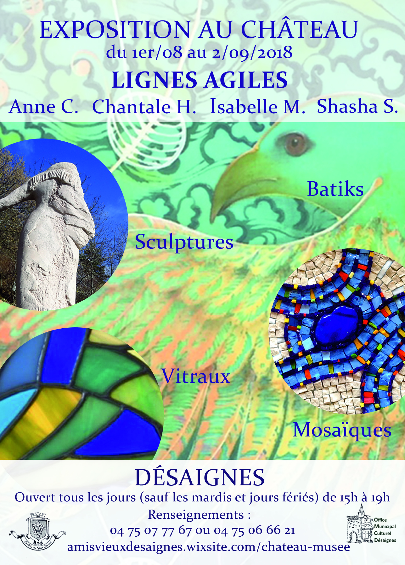 Anne Crahay, Chantale Hubert, Isabelle Marlier et Shasha Shaikh. LIGNES ...